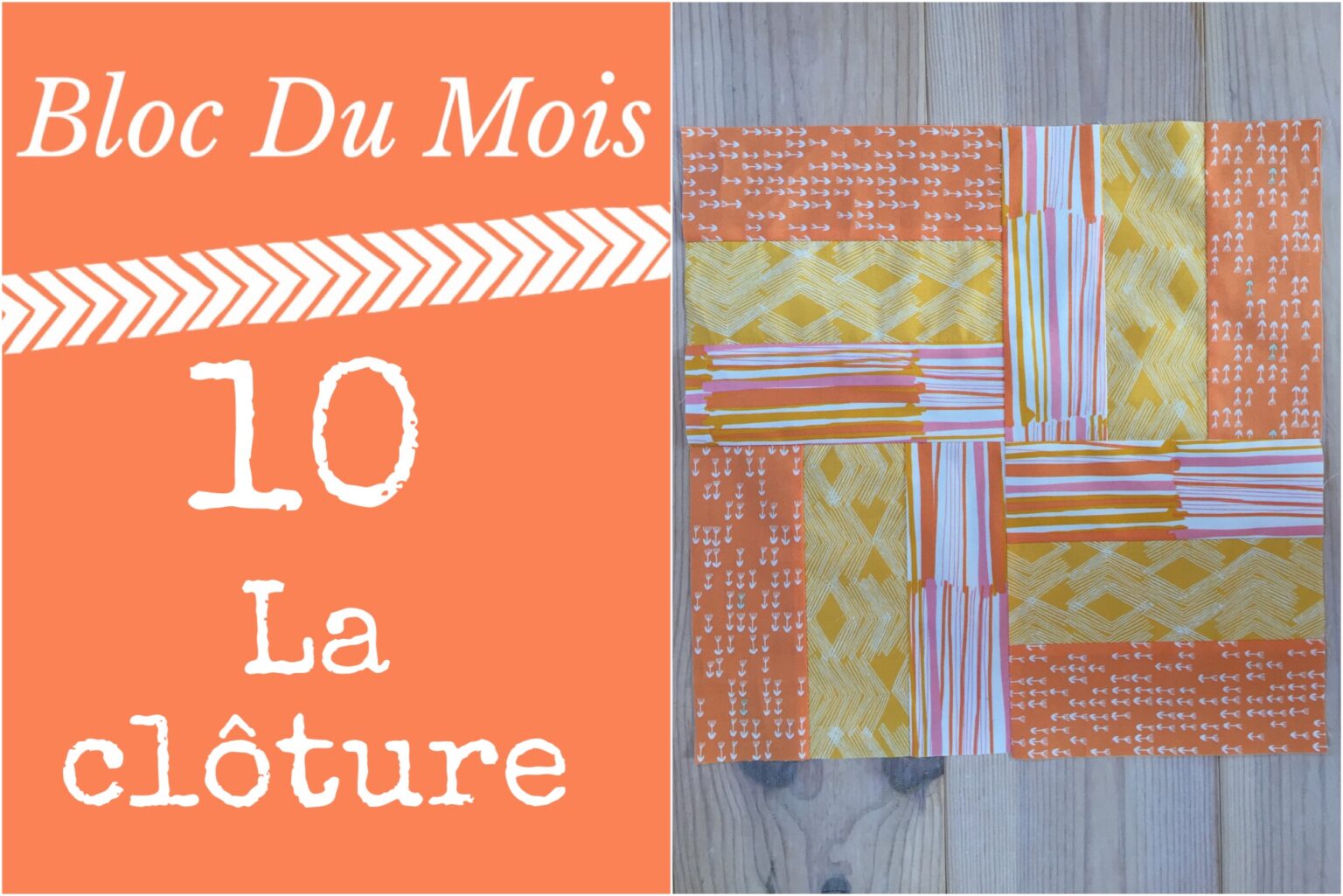 Bloc Du Mois : 12 tutoriels patchwork pour débutants