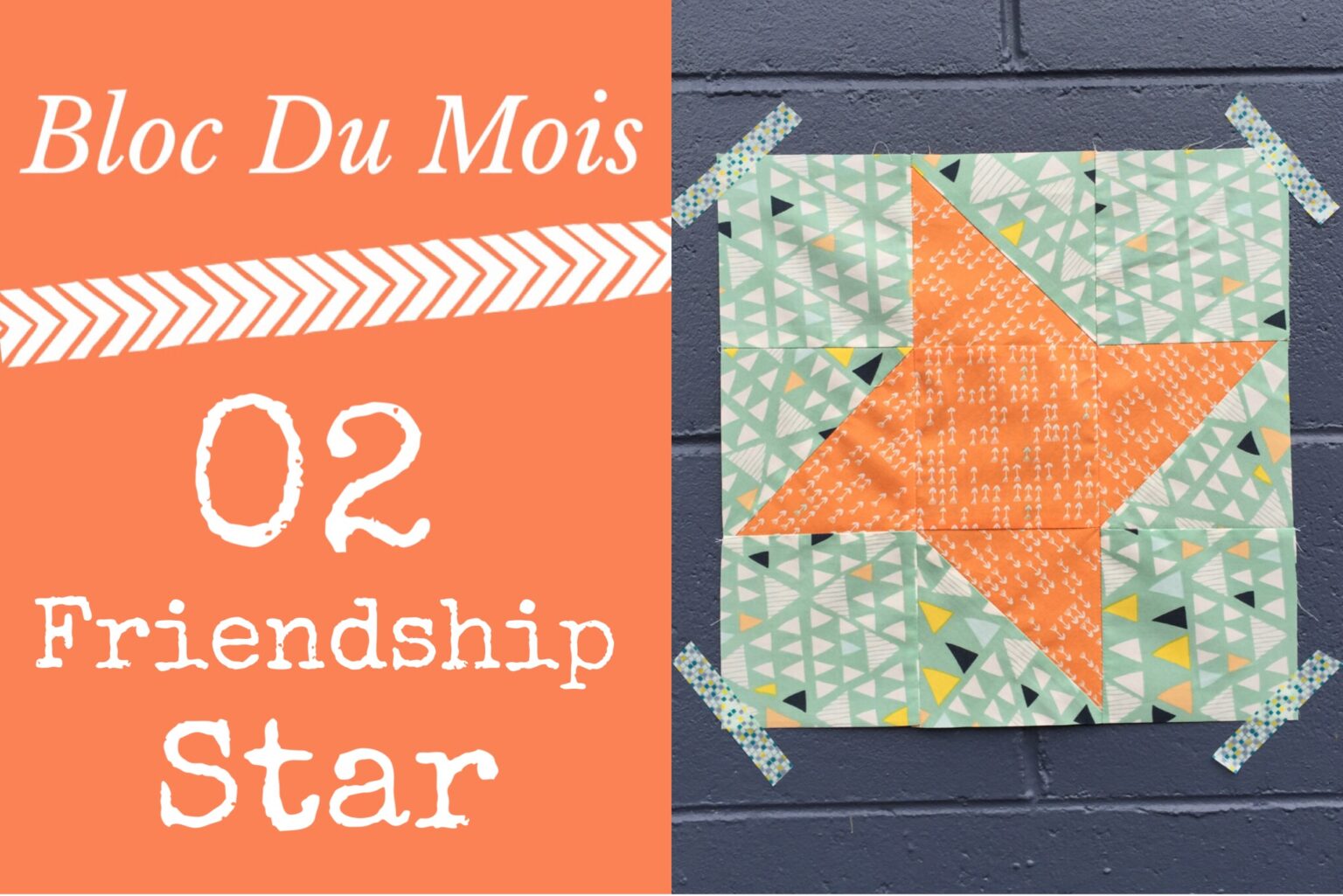 Bloc Du Mois : 12 tutoriels patchwork pour débutants