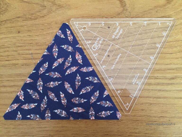 Patchwork triangles pour un petit gars