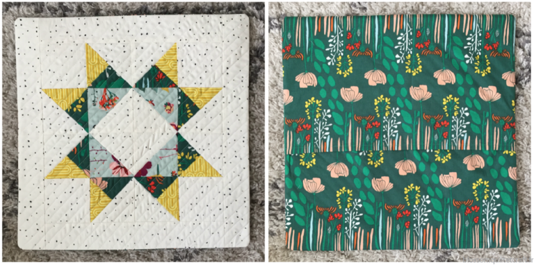Coussin patchwork : le tuto explicatif