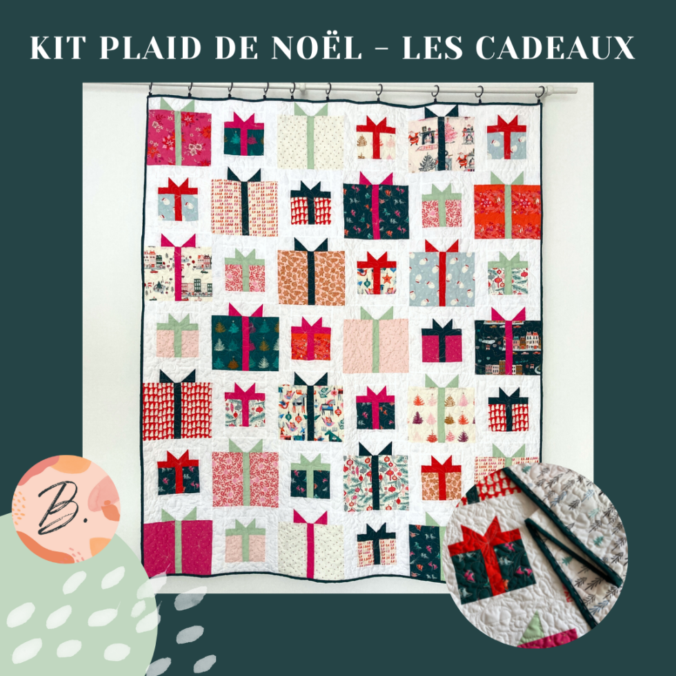 Kit patchwork Moderne : X Marks the Spot - Blossom Quilt & Craft
