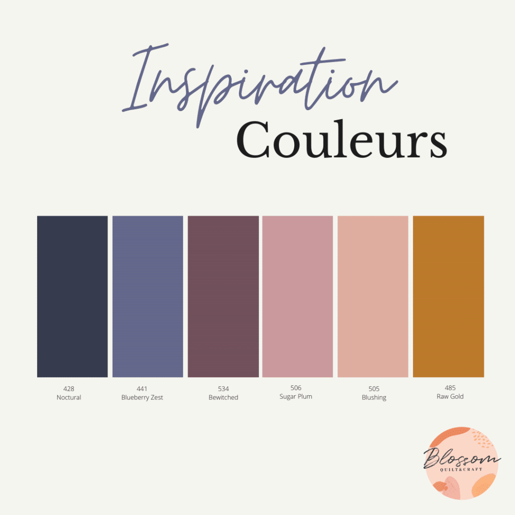 Palette - Dusk Fusion - Blossom Quilt & Craft