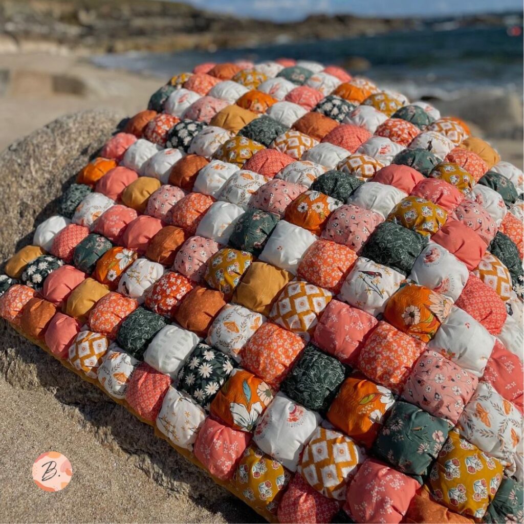 Kit patchwork Puff Quilt