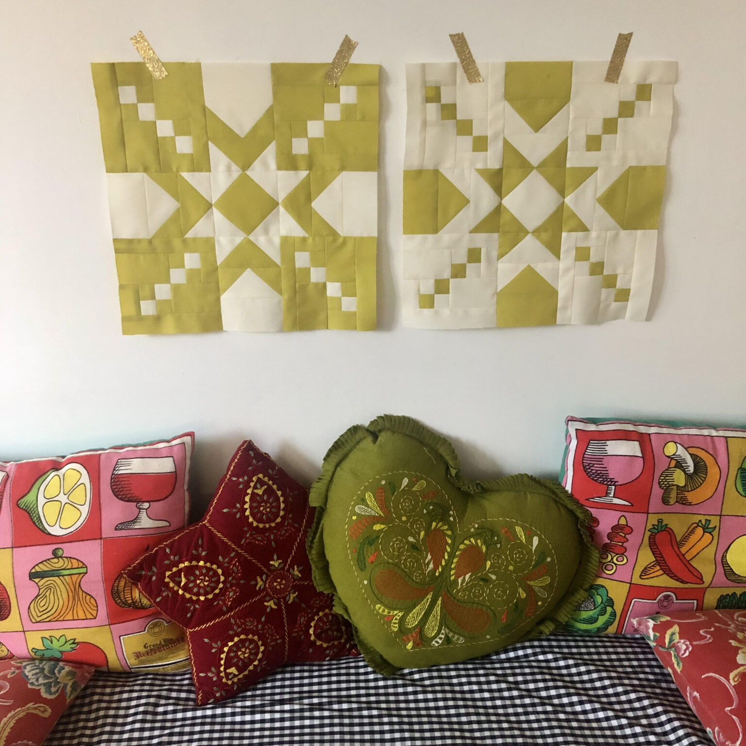 Liens vers 10 blocs patchwork gratuits pour se perfectionner