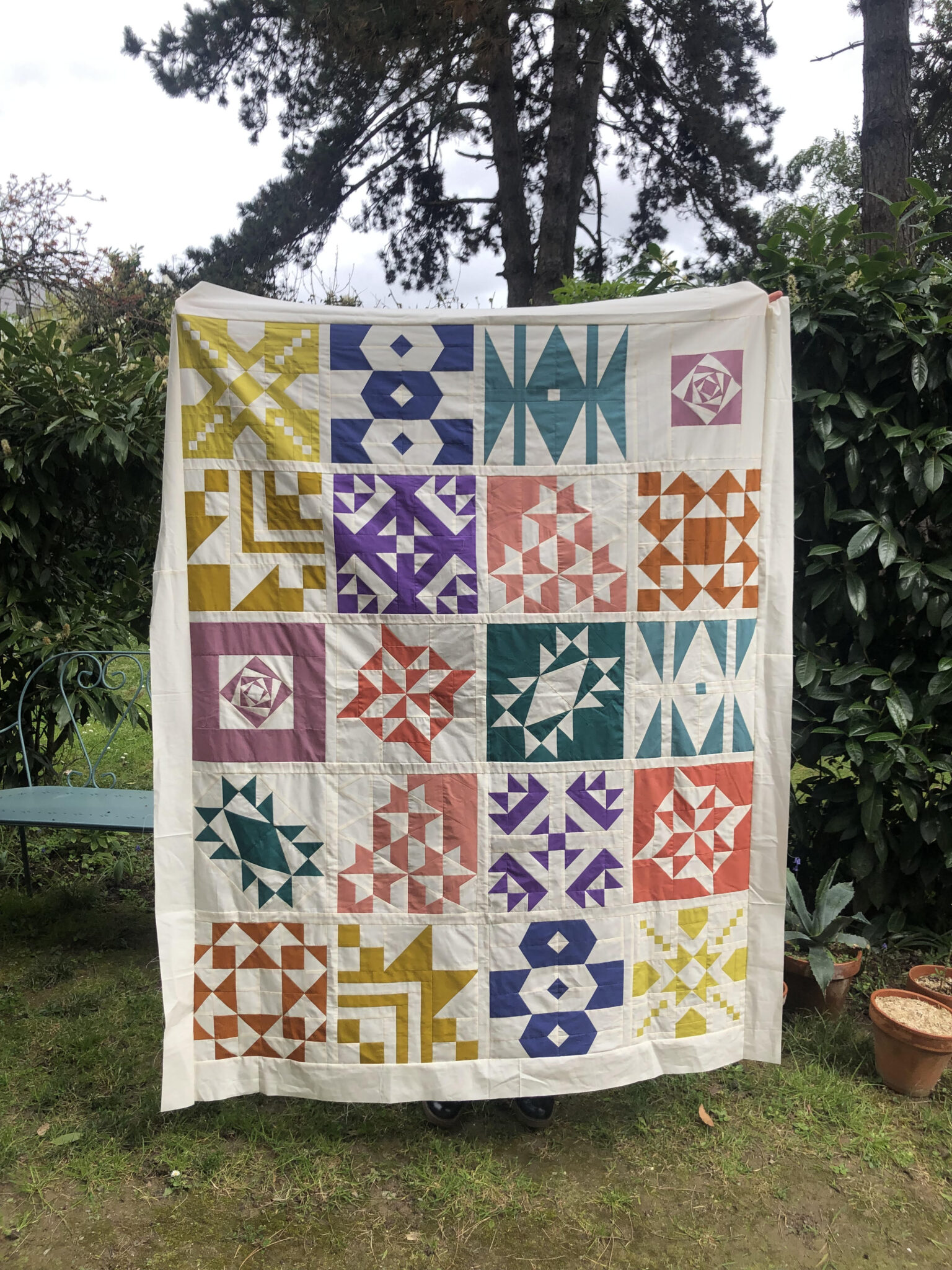 Liens vers 10 blocs patchwork gratuits pour se perfectionner