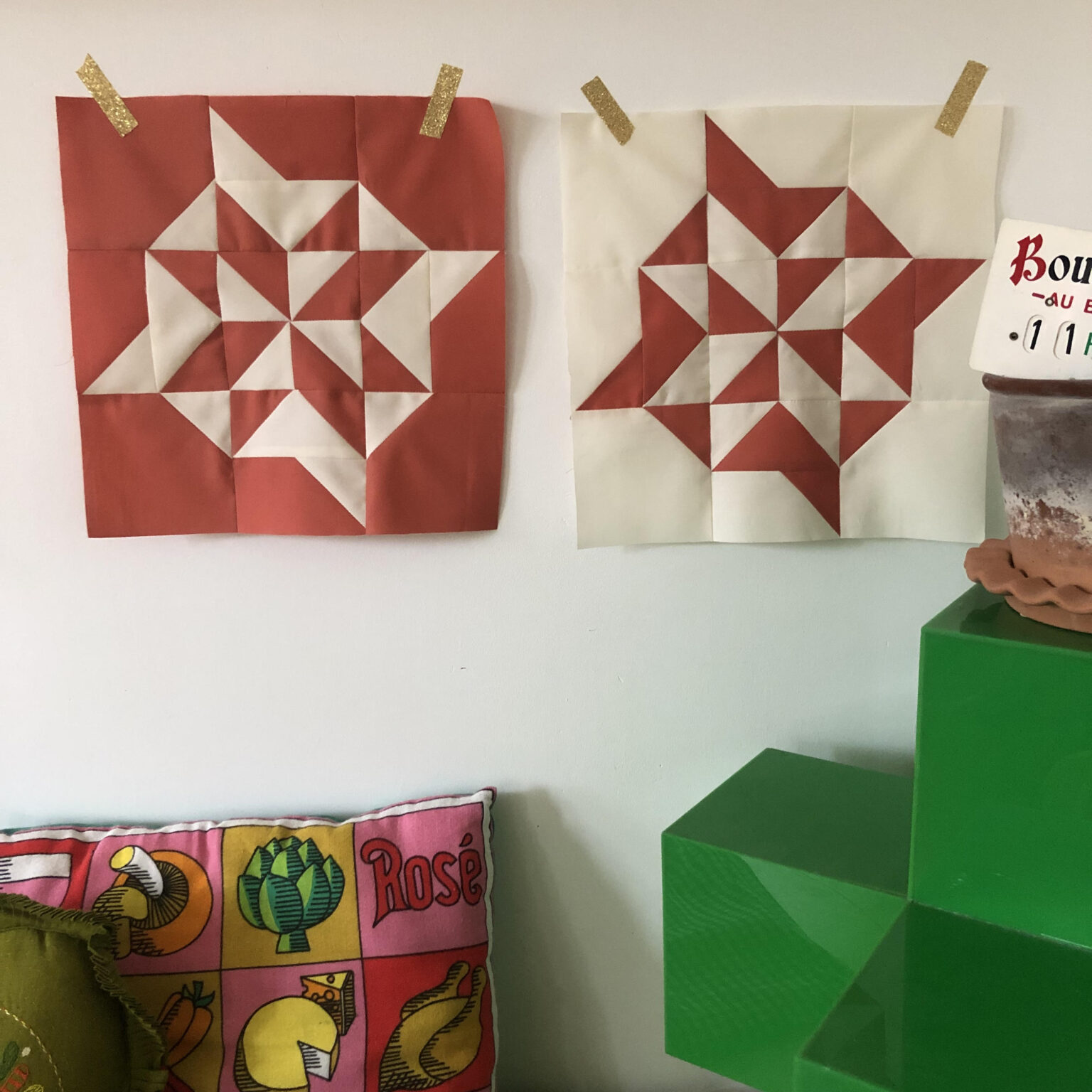 Liens vers 10 blocs patchwork gratuits pour se perfectionner